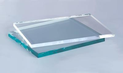 China Low Iron Ultra Clear Float Glass With Polished Edges for sale