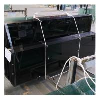 China Black Float Glass Panel with 3300*2140mm Size and 6mm Thickness for High Transmittance Applications for sale