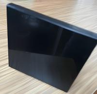 China Decorative Black Float Glass with 3300*2140mm Size and 6mm Thickness for High Transmittance Applications for sale