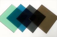 China Dark Green Reflective Glass Panels for Office and Commercial Buildings for sale