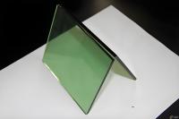 China French Light Green Reflective Glass for Modern Building Facades for sale