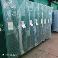 China French Light Green Reflective Glass for Modern Building Facades for sale