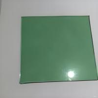 China Decorative Dark Green Tinted Glass for Furniture and Wall Panels for sale