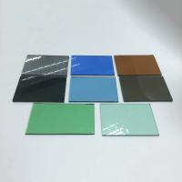 China Green Reflective Glass for Energy-Saving Curtain Wall Projects for sale