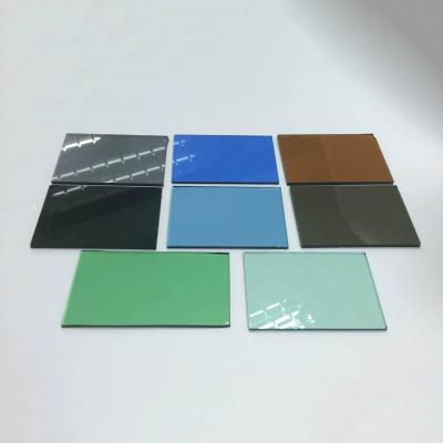 China Green Reflective Glass for Energy-Saving Curtain Wall Projects for sale