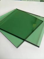 China French Green Float Glass 5mm–10mm for Building Facade and Partition for sale