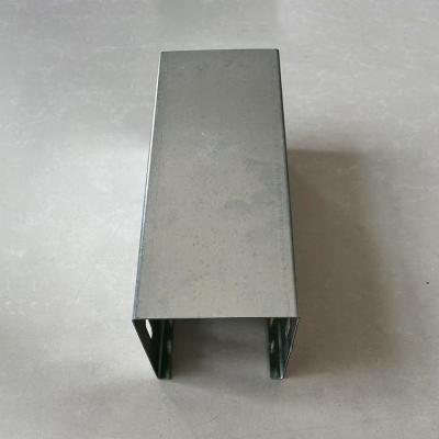 China Custom Stainless Steel Galvanized Cable Tray Waterproof Rectangle Metal Cable Trunking Tray for sale