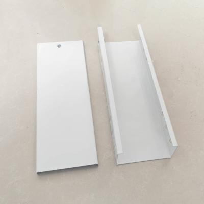 China Durable 20*20mm Aluminum Alloy Perforated Metal Cable Tray Galvanized Metal Cable Trunking Wiring Duct for sale