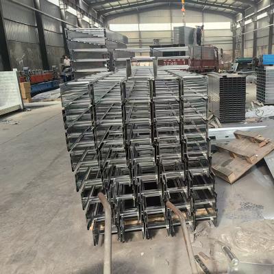China Powder Coating GI Cable Tray Customized According To Drawings Hot Dip Galvanized Perforated Cable Tray for sale