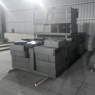 China High-quality European-style Hot-dip Galvanized Steel Ventilated Cable Tray for Photovoltaic Applications for sale