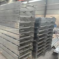 China Aluminum Alloy Cable Tray Silver Power System Beautiful and Anticorrosive for sale