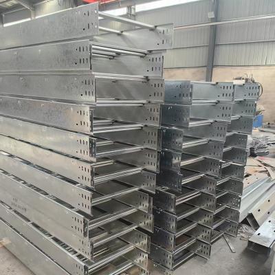 China Aluminum Alloy Cable Tray Silver Power System Beautiful and Anticorrosive for sale