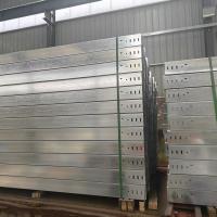 China Perforated Type Cable Tray Galvanized Sheet Ventilated Cable Tray For Electrical Systems Rain-Proof Trough Bridge for sale