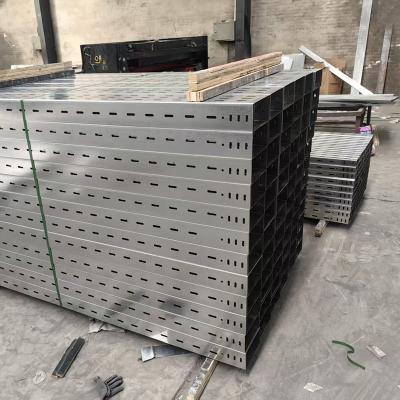 China Hot Dipped Galvanized Cable Tray Perforated Stainless Steel and Industrial Wire Mesh Trunking for sale