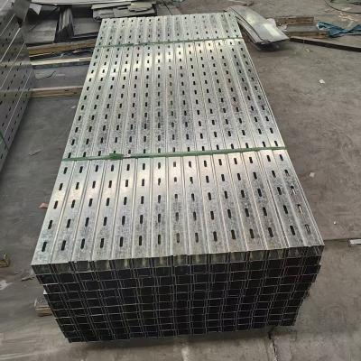 China Custom Perforated Cable Tray Hot Dip Galvanized Cable Trunking Duct For Industrial & Construction Factory Price List for sale