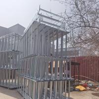 China Pre-Galvanized Wire Mesh Cable Tray for Construction and Cable Laying Perforated Design for sale