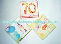 China Personalized Delicate Festival Custom Sound Greeting Cards with sound chips for sale