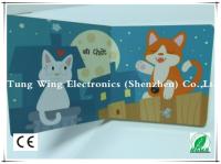 China 6 Button Animal Sounds Book Module For Indoor Kid's Eductational Learning Book for sale