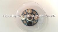 China Waterproof  Round Flashing LED Module for Kid 's Clothing , Shoes , Pillow for sale