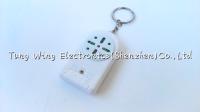 China Unique Decorative Sound Music Keychain / Keyring with voice recording chip for sale