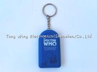 China Fashion U shaped Music Keychain / key rings , music Sound keyring for sale