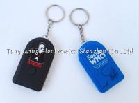 China Fashion U shaped Music Keychain / key rings , music Sound keyring for sale