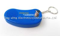 China Customizable Foot Shaped Music Keychain with recordable sound box for sale