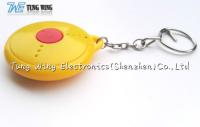 China ABS , metal Round Shaped Music Keychain , cute music box keychain for sale