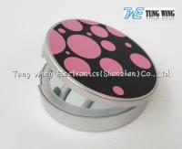 China Promotional Pocket Makeup Mirror Cosmetic Compact Mirror With Music for sale