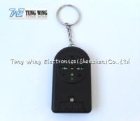 China Non - Toxic Black Car Sound Music Keyring Battery Replaceable for sale