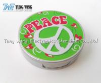 China Compact Round Custom Pocket Makeup Mirror OEM For Promotional for sale