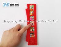 China Red Six Push Button Sound Module For Button Sound Book As Indoor Educational Toys for sale