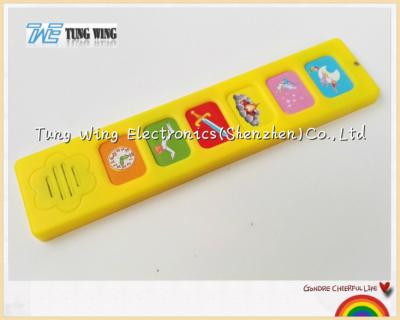 China Popular 6 Button Sound Book Module Indoor Educational Toys for sale