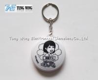 China ABS Music Keyring Music Keychain With Customized Logo , Customized Sound for sale
