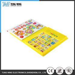 China OEM ABS Material CE Certified Customized Size Educational Toy Talking Sound Book for sale