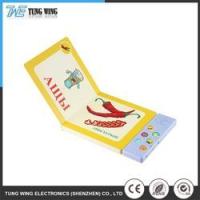 China Wholesale Customized Size ABS Material CE Certified Sound Module Talking Book Educational Toy for sale