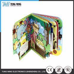 China OEM Waterproof Sound Book with Customized Size and ABS Material for Children's Education for sale