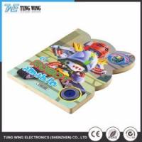 China Push Button Sound Book with ABS Material and CE Certified for Children's Education for sale
