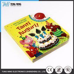 China Customized Size ABS Material CE Certified Musical Book Educational Toy Book with Remote Control for sale