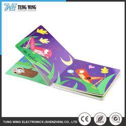 China Colorful Push Button Sound Book CE Certified Educational Toy Talking Book for Children for sale