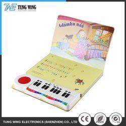 China Customized Size ABS Material CE Certified Sound Book Talking Book Educational Toy for sale