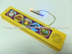 China 5 Button Sound Board with Custom Voice ABS Material CE & Rohs Certified Sound Module for Children's Books for sale