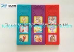 China 3 Button Sound Module for Children's Sound Book with Customizable Sound and CE&Rohs Certification for sale