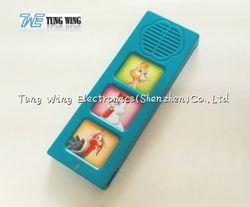China 3 Button Sound Module for Children's Sound Book with Customizable Sound & Images and CE & Rohs Certification for sale