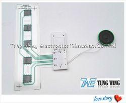 China 5 Membrane Button Sound Module with Custom Sound Recording CE/ROHS/EMC/EN71 Certified ABS Plastic Voice Book Module for sale
