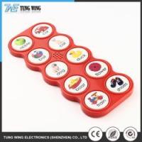 China Electronic Sound Box Musical Plush Toy with ABS Material CE & ROHS Certified and Custom Sound Recording for sale