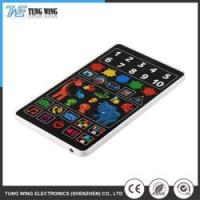 China Hard Cover Colorful Buttons Electronic Keyboard Toy with Remote Control for Children's Sound Board for sale