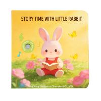 China Interactive Board Book with Clear English Pronunciation, Non-toxic Materials and Press-and-Play Fun for Toddlers for sale