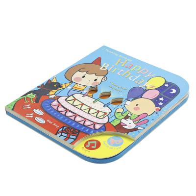China Non-Toxic Press-and-Play Sound Book for Kids - 350*350mm Interactive Children's Audio Book for sale
