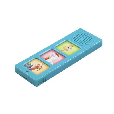 China Custom Pre-recorded Voice Sound Bar with Multi-Key Independent Button Design and Slim Long Strip Shape for Children Sound Books for sale